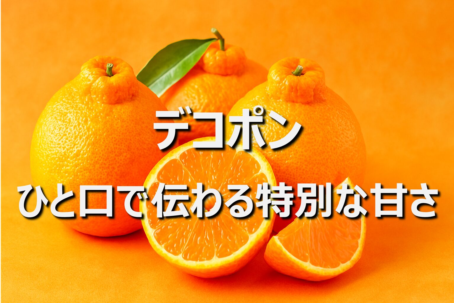 【デコポン】熊本名産・旬の時期｜甘さの秘密と美味しい食べ方 | 旬果びより